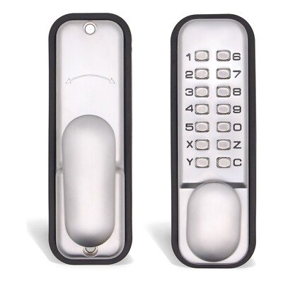 Digital Code Door Lock Push Button Resettable Mechanical Combination ...