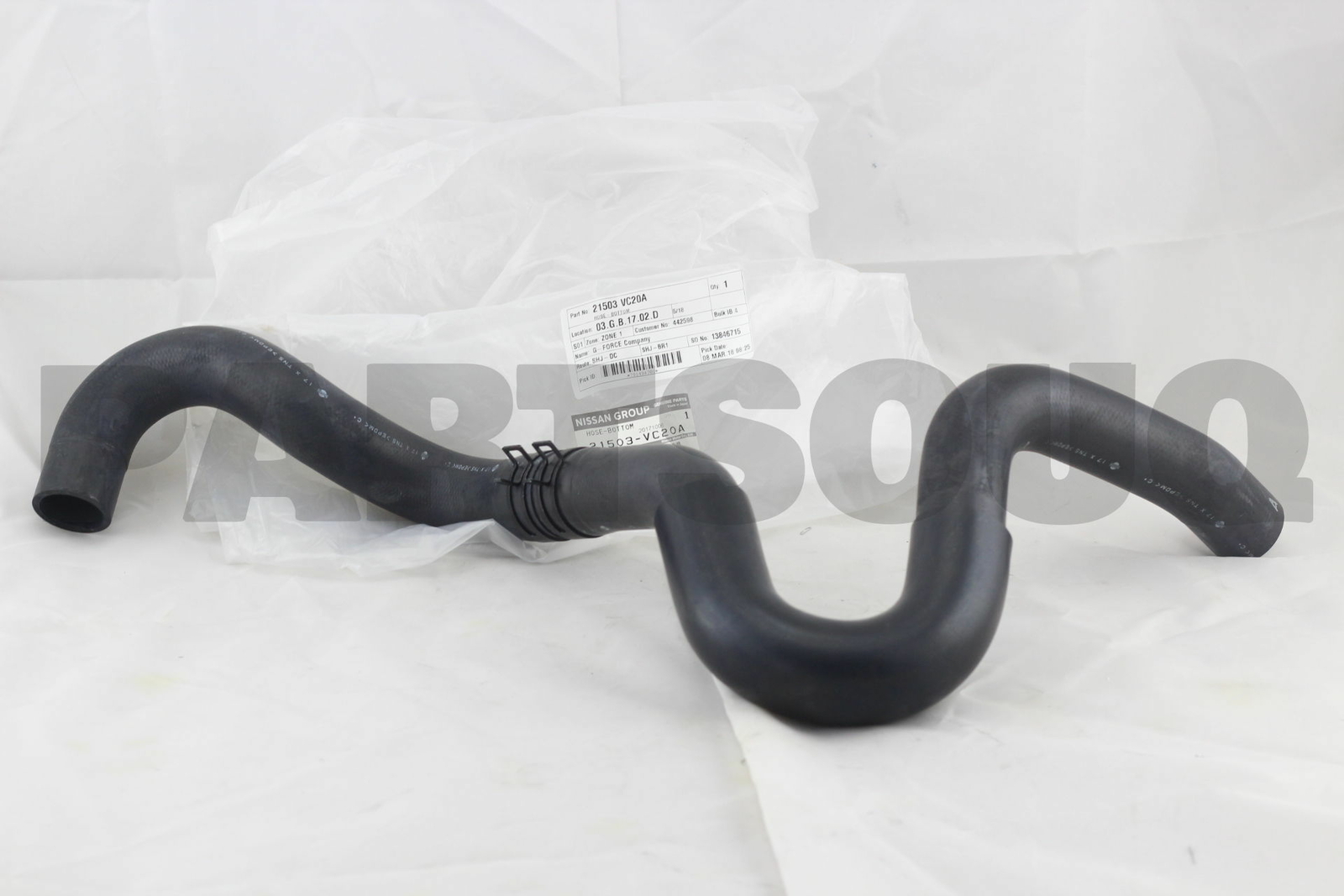 21503VC20A Genuine Nissan HOSE-RADIATOR,LOWER 21503-VC20A | eBay