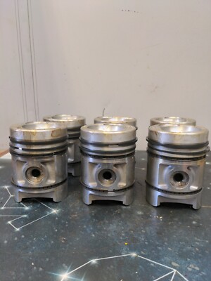 Leyland 400 Power plus pistons with rings and pin set of 6 | eBay UK
