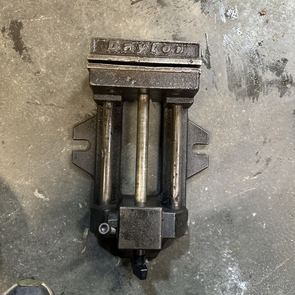 Dayton 6” Speed Drill Press Vise Machinist Tool Milling Machine Cam ...