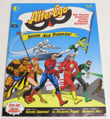 ALTER EGO VOL3 #1 STAN LEE IRWIN HASEN H.G. PETER WONDER WOMAN SUPERMAN ...