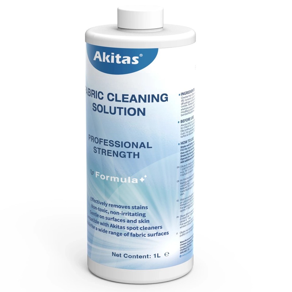 Akitas X7 600W Deep Spot Cleaner Carpet Upholstery + Cleaning Solution ...