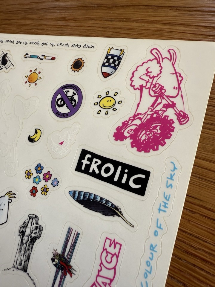 Mint Sauce 2025 Sticker Sheet MBUK MTB Unused | eBay