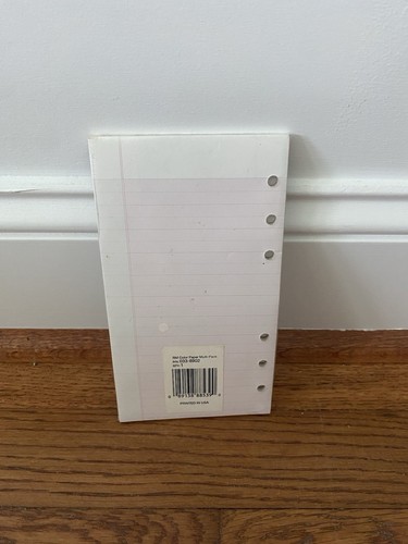 Day Runner Refill Pages Designer Note Paper Asst 033-8902 1994 New 6 ...