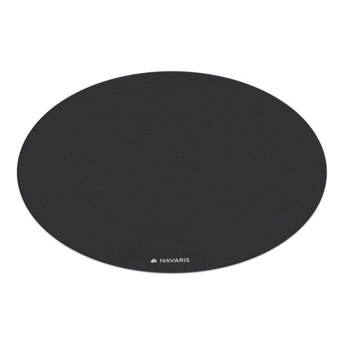 Round Yoga Mat - 47" Diameter Circular Exercise Mat 1/4" Thick - Non ...