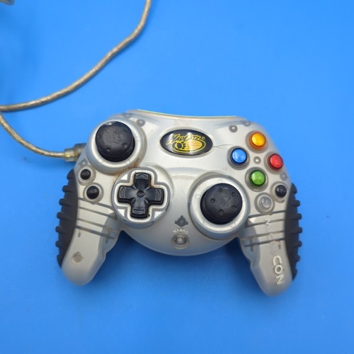 Mad Catz Microcon Original Xbox White Black Controller Untested | eBay