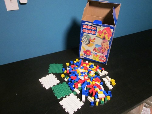 Vintage Ritvik Mega Bloks #915 350 Pieces Primary Colors for sale ...