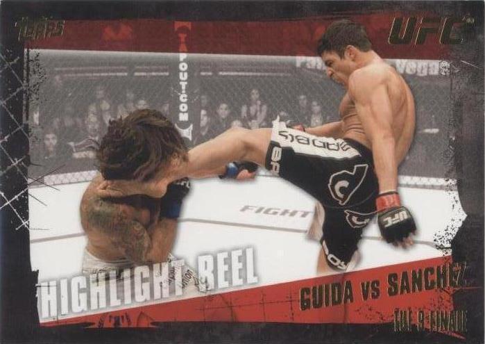 2010 Topps Ufc Series 4 Highlight Reel Clay Guida Diego Sanchez 181 9880