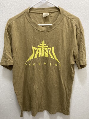Satori Movement Hemp T Shirt M/L MENS RARE VINTAGE SKATEBOARD FESTIVAL ...