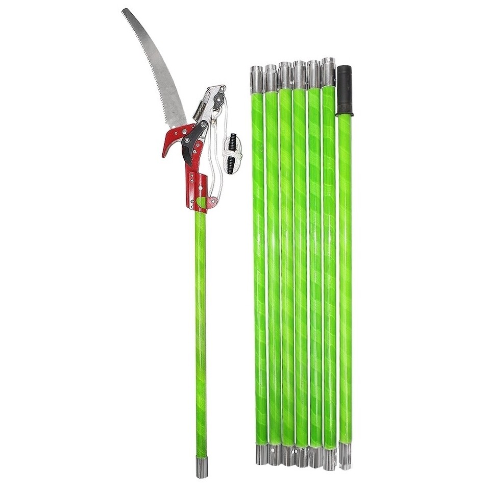26 Foot Tree Pruner Pole Saw Branch Garden Lopper Cutter Trimmer ...