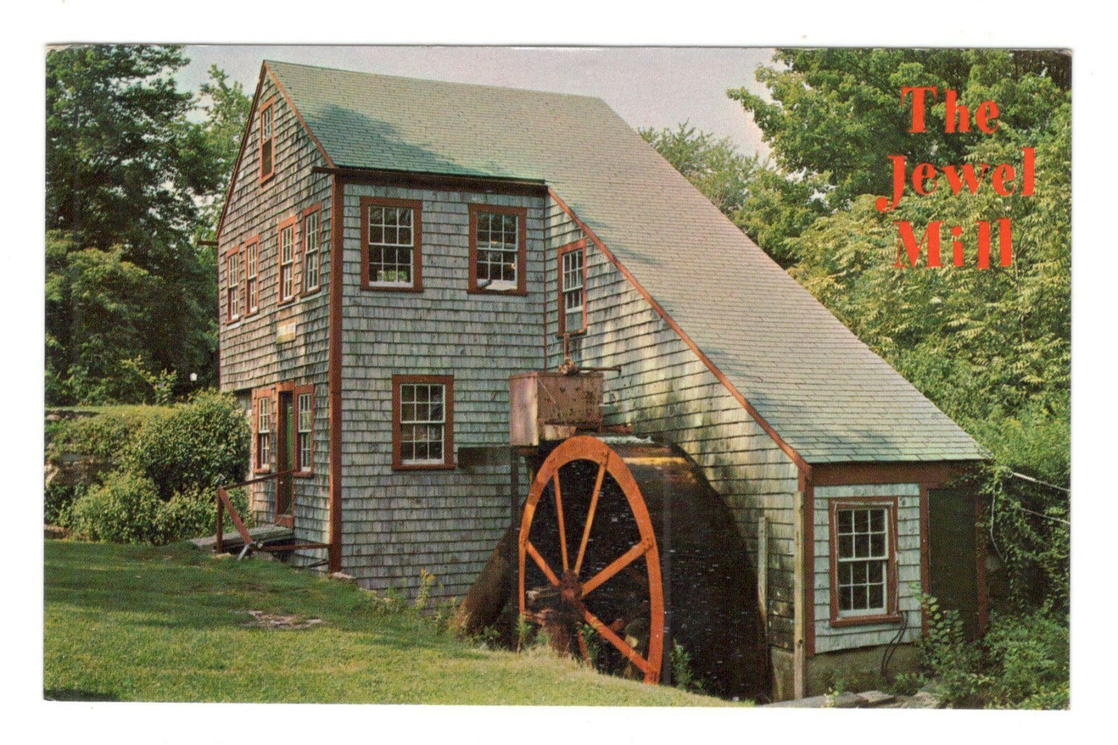 The Jewel Mill Rowley Massachusetts Vintage Postcard AF73 | eBay
