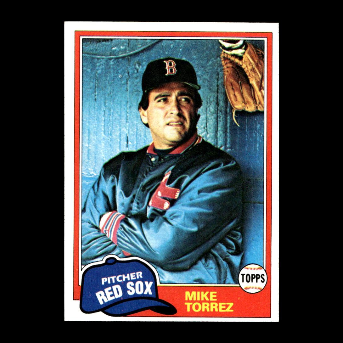 Mike Torrez 1981 Topps Boston Red Sox #525 Nice! 1 | eBay