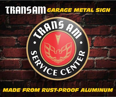 Trans Am Metal Garage Wall Sign | eBay