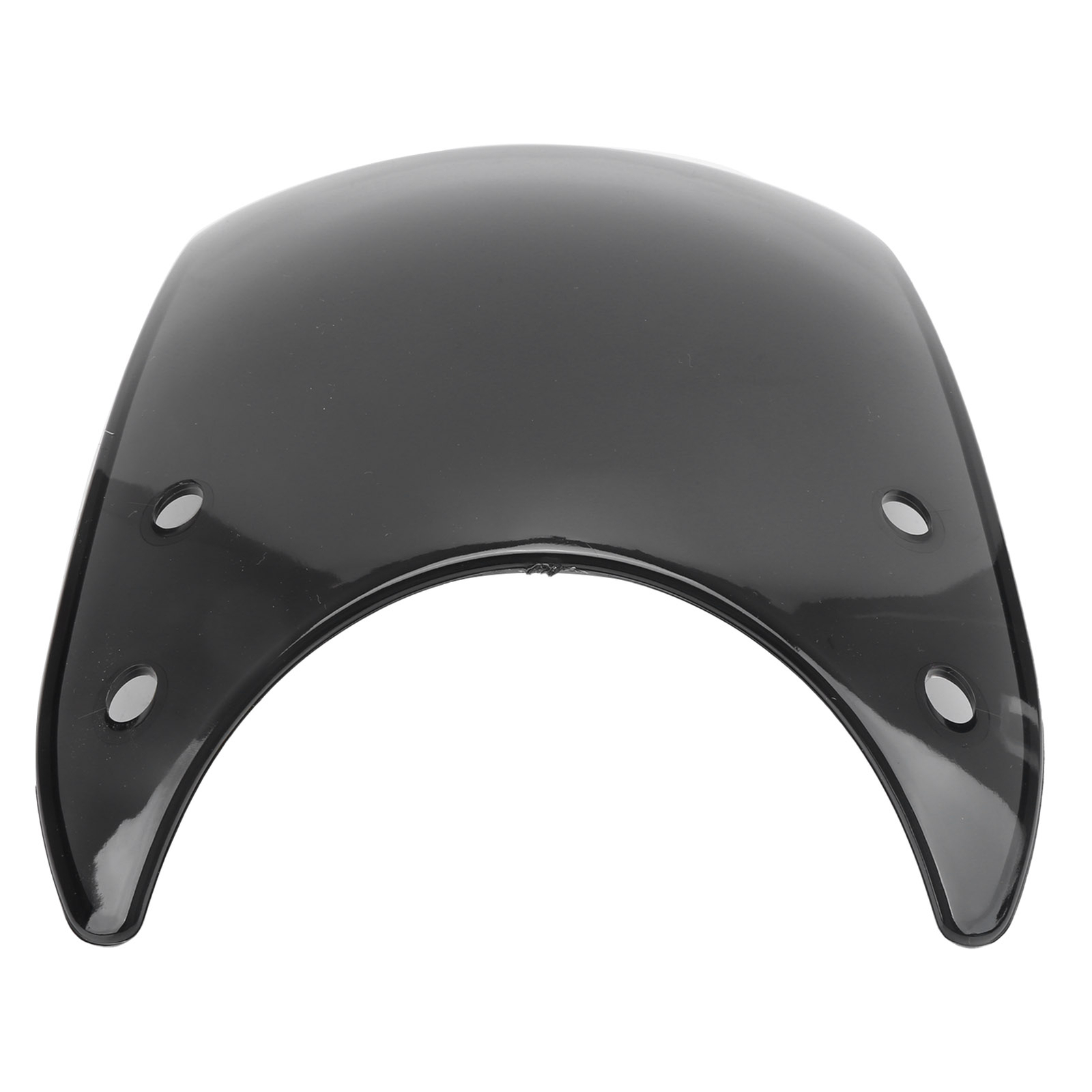 *Gray Motorcycle Windshield Retrofit Vintage For 5‑7in Motor Headlights ...