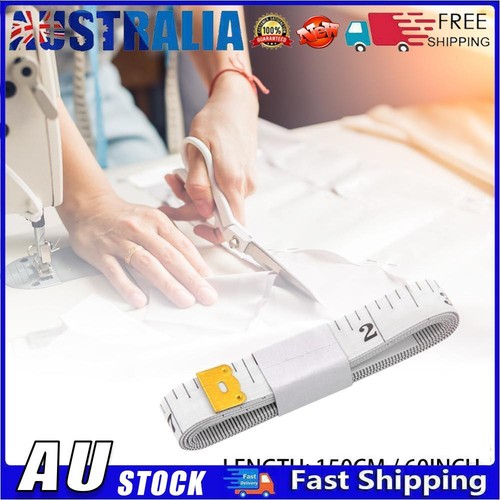 AU 1.3x150cm Soft Sewing Tailor Tape Body Measuring Measure Ruler Dressmaking Ta | eBay