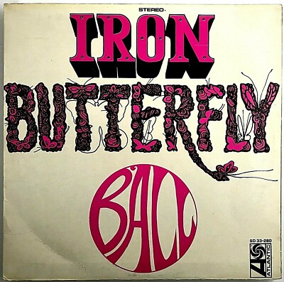 IRON BUTTERFLY "Ball" Vinyl LP - 1969 Atlantic ATS ST 06023 [Italy ...
