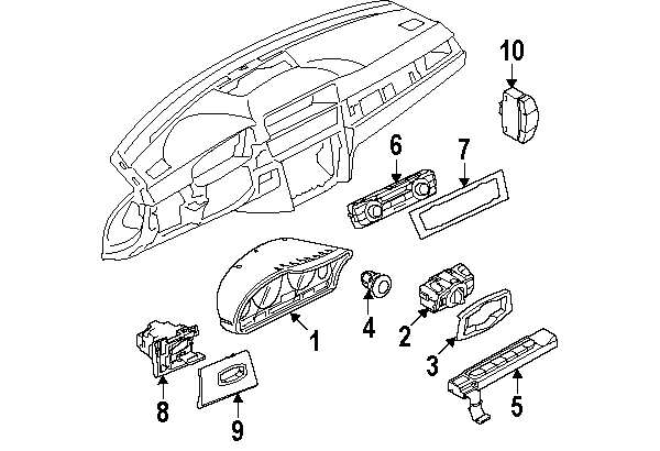 BMW 61319169398 GENUINE OEM HEADLAMP SWITCH | eBay