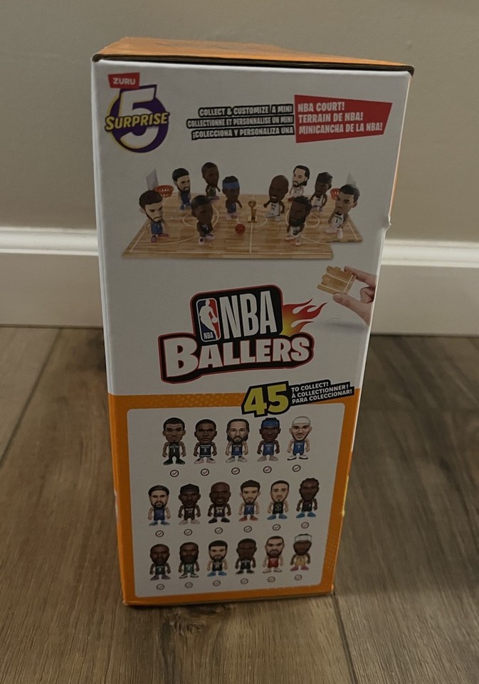 2025 NBA Ballers Series 2 Zuru 5 Surprise Factory Sealed 4 Collectible ...