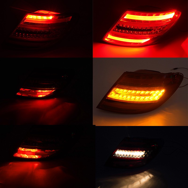 FOR 2011-2014 BENZ C CLASS W204 C63 SALOON DRIVER SIDE REAR TAIL LIGHT ...