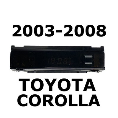 2003-2008 Toyota Corolla Clock Digital for Center Dash OEM 83910-02070 ...