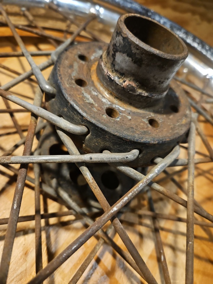 Harley Davidson 18 Inch Rear Wheel (Dented Rim) | eBay