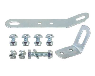 9pcs Bicycle Fender Bracket Set Bolt/Nut Angle Support Chrome | eBay