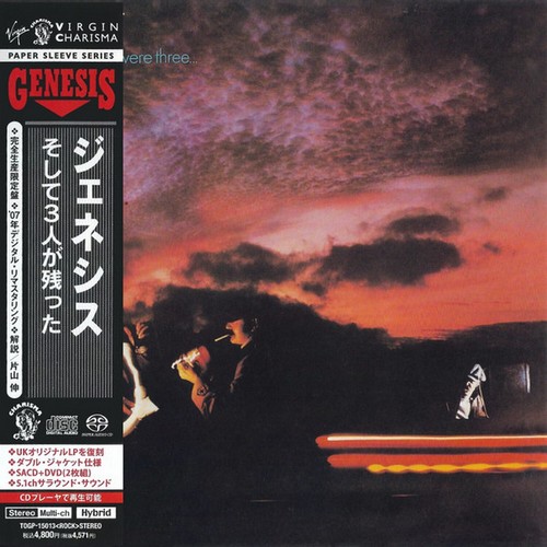 GENESIS AND THEN THERE WERE THREE RARE JAPAN HYBRID SACD + DVD MINI LP ...