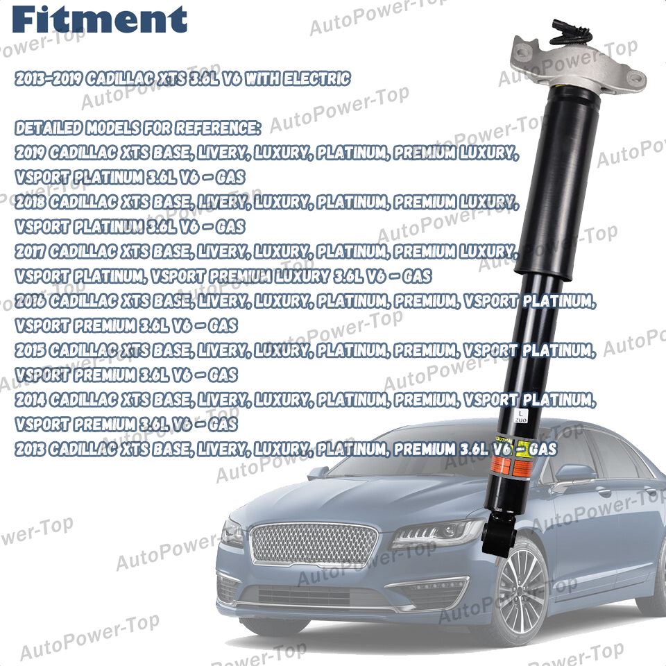 NEW 84326294 Pair Rear Shock Absorber w/Electric for 13-19 Cadillac XTS ...