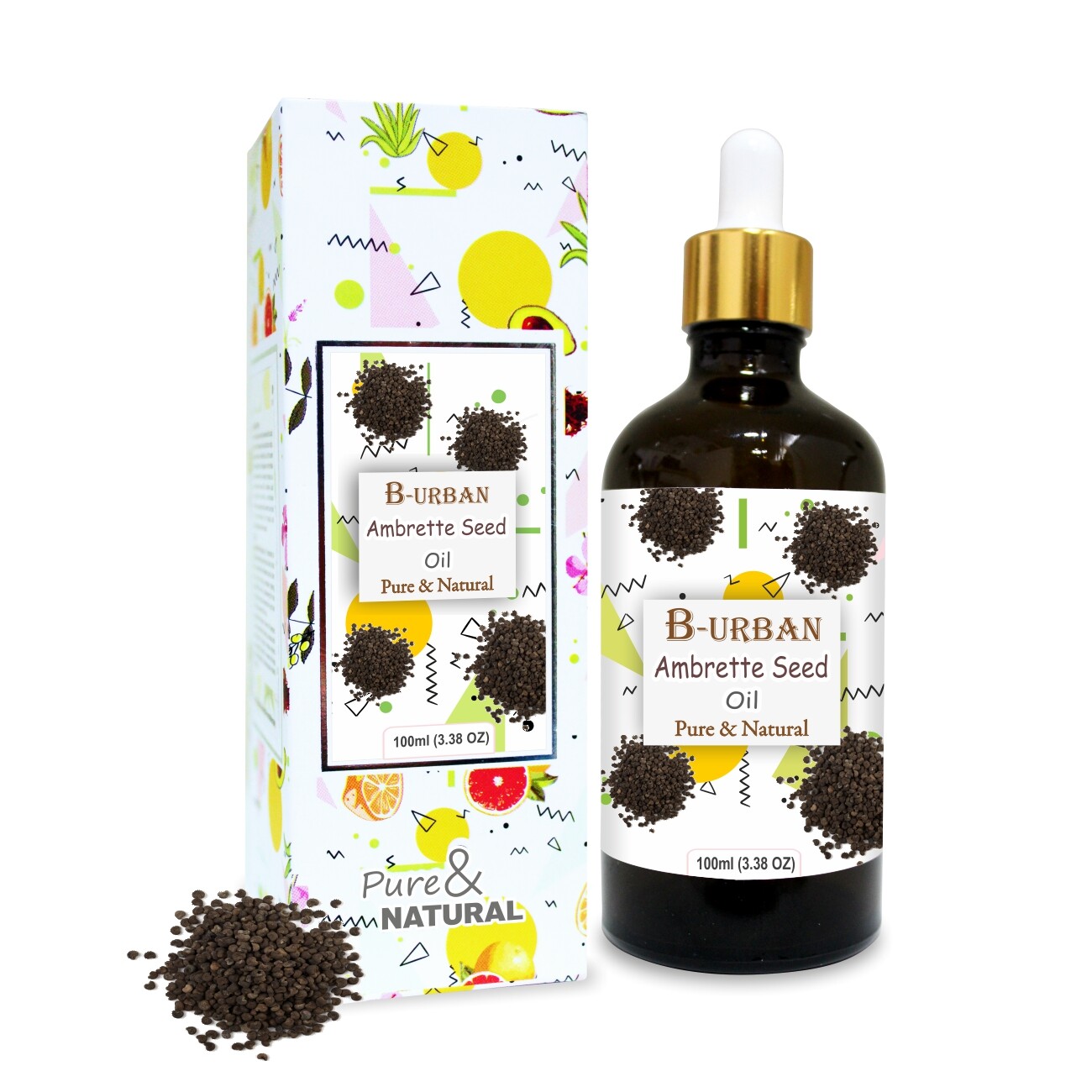 Ambrette Seed (Abelmoschus) 100% Pure & Natural Essential Oil - [10ml ...