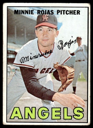 1967 Topps Minnie Rojas #104 California Angels Baseball Card | eBay