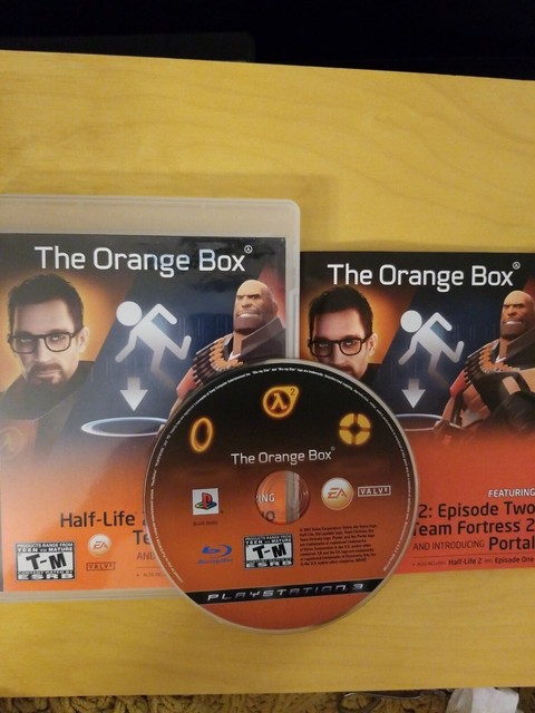 The Orange Box — Complete! Half-life 2, Portal, TF2 (PlayStation 3, ps3 ...