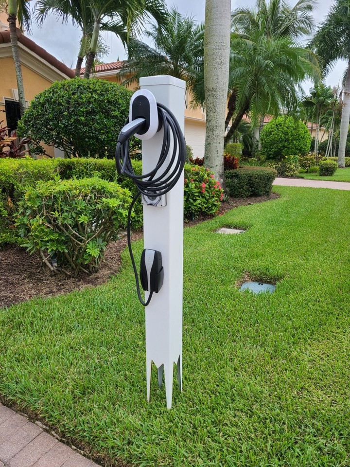 Tesla Charger Pedestal Installation Kit | eBay