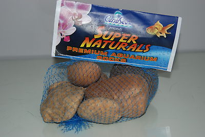Aquarium Naturel Petit Sac De Marron Rivière Oeuf Cailloux Filet ...