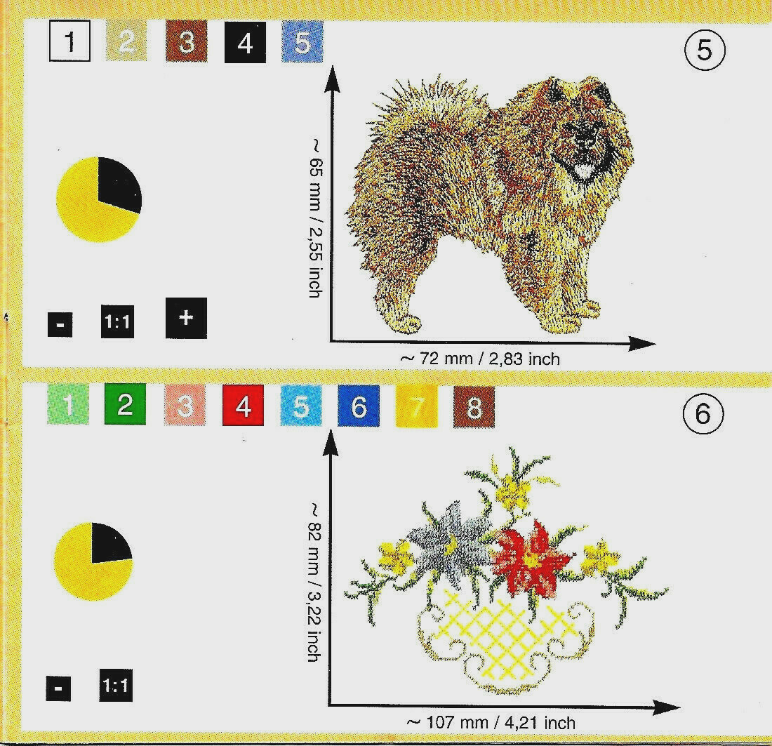 CF 7560 Creative Embroidery Card for Pfaff 7560, 7562, 7570, 2140, 2170 ...