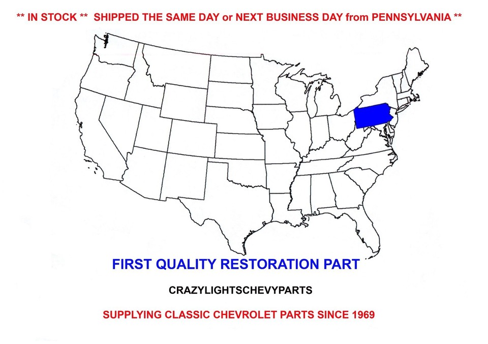 1955 Chevy Paint Chip Chart All Original Colors | USA Made