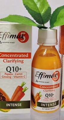 EFFIMAX 5 Concentré Ultra Papaye Carotte Vitamine C Ginseng Q10 | eBay