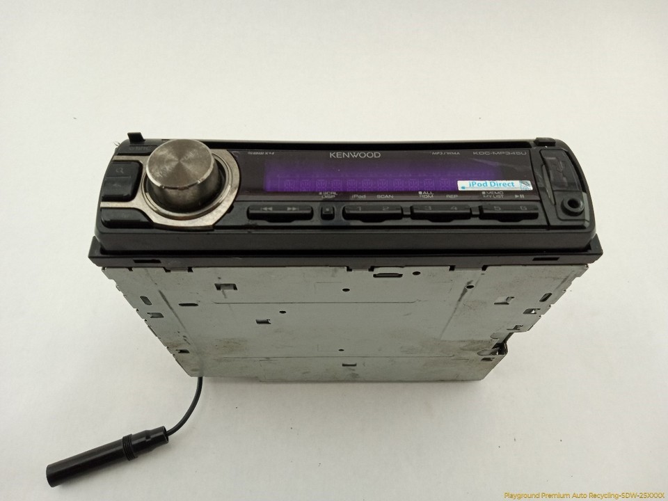 Aftermarket JVC Kenwood KDC-MP345U 50Wx4 Stereo AM FM CD Player No Wire ...