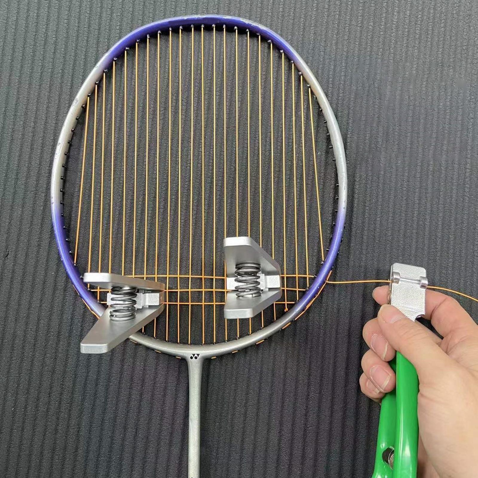 Pro Starting Stringing Clamp Tool Kit Badminton Tennis Racket Flying ...