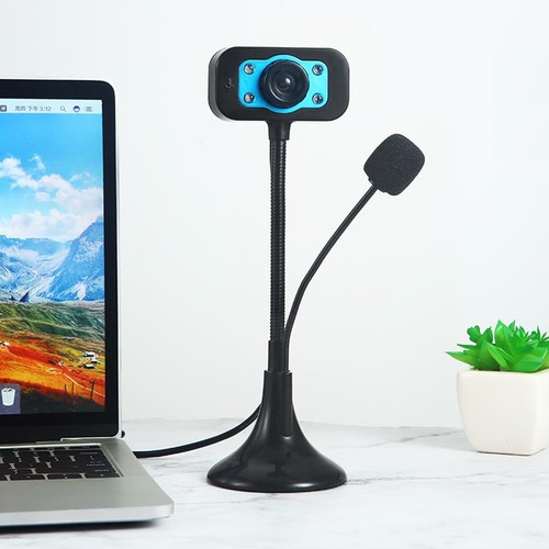 USB HD PC Webcam Camera Digital Web Camera W/Mic For Laptop Desktop Net ...