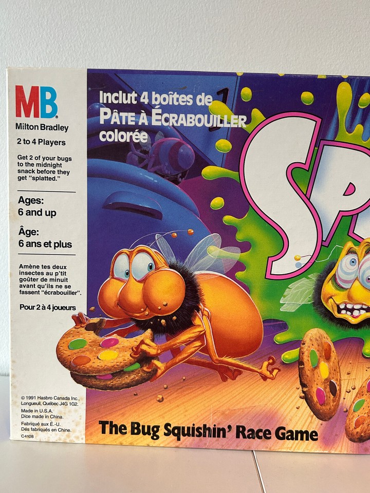 Splat! Complete Vintage Board Game, New Dough, 1990 Milton Bradley | eBay