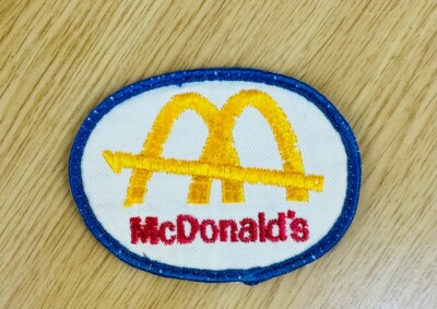 1960's McDonalds "Unused" Uniform Patch "Slash Logo" Have a verifiable ...