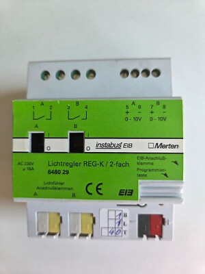 Merten 688029 EIB KNX Lichtregler REG-K/2-fach- gebraucht | eBay.de