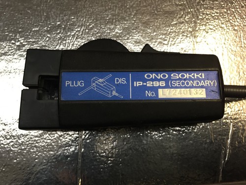 ONO Sokki IP-296- Clamp on Secondary (high voltage) Ignition Coil Pulse ...