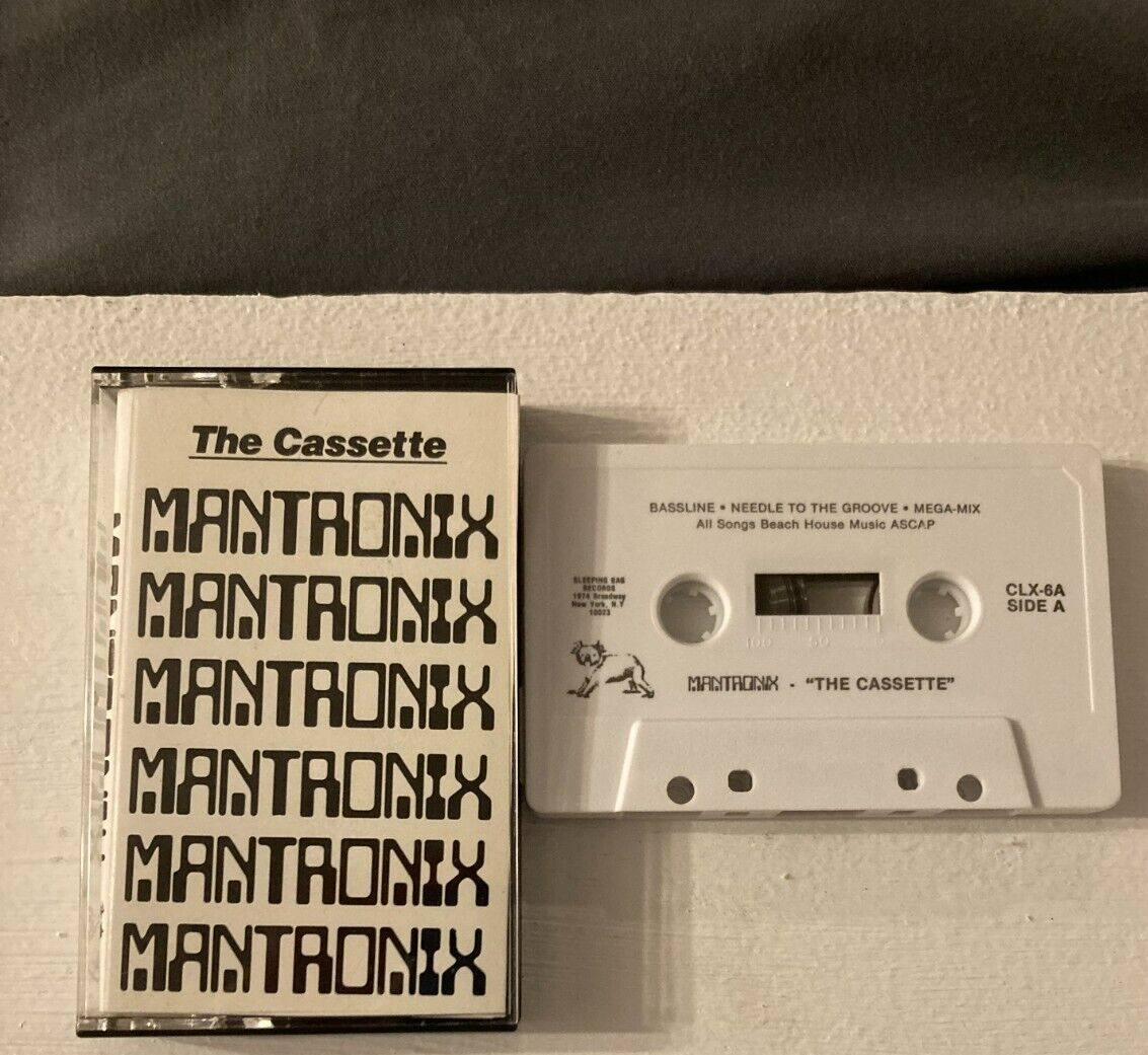 Mantronix "Mantronix: The Cassette" Classic East Coast Electronic Hip ...