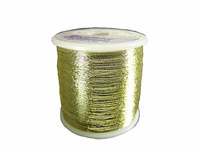 PAC BAY ROD WINDING METALLIC THREAD GOLD SIZE A-1522-1 100YDS SPOOL | eBay