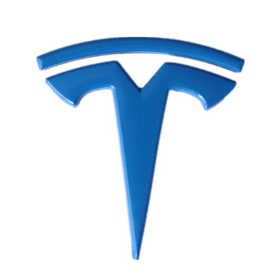 Blue Tesla Emblem Car Body Fender Side Door Badge Fit for Model X S 3 Y ...