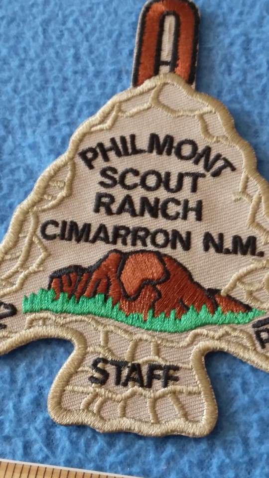 PHILMONT SCOUT RANCH ARROWHEAD STAFF PATCH - SCOUT STUFF BACK - MINT | eBay
