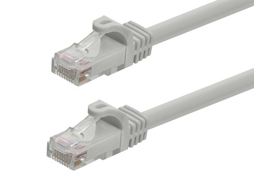 Flexboot Cat6 Ethernet Patch Cable Network RJ45 Stranded UTP 24AWG 25ft Gray 757901812682| eBay