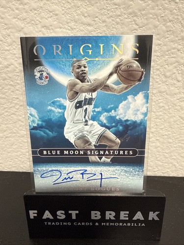 2024-25 Panini Origins Muggsy Bogues Blue Moon Signature Auto Autograph ...