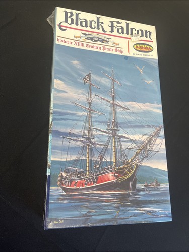 1962 Aurora Black Falcon Pirate Ship Model Kit Factory Sealed | eBay